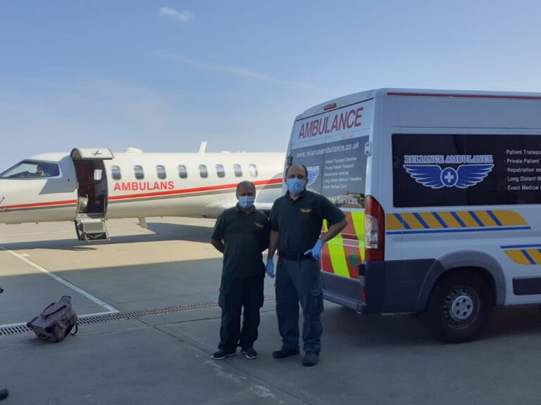 Repatriation - Reliance Ambulance